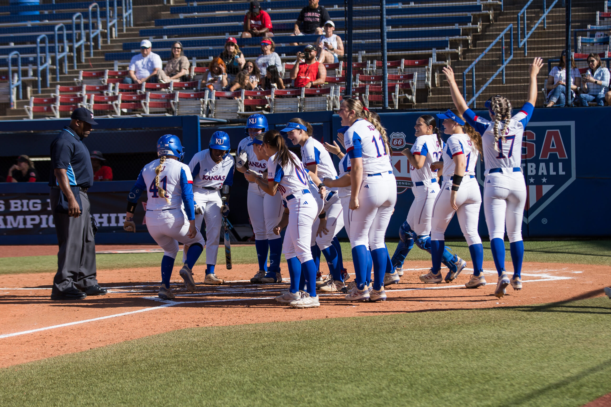 Cripe powers Jayhawks to 6-5 victory over Houston in Big 12 tournament ...